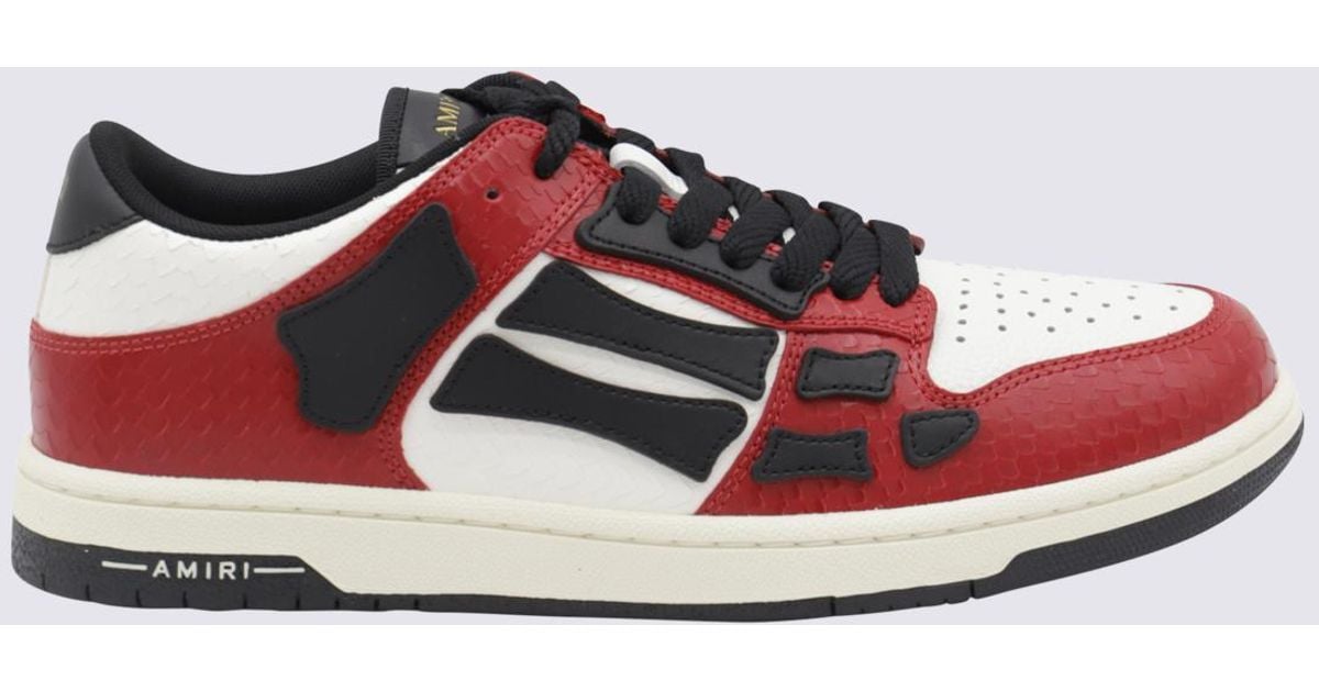 Amiri Sneakers in Red for Men | Lyst