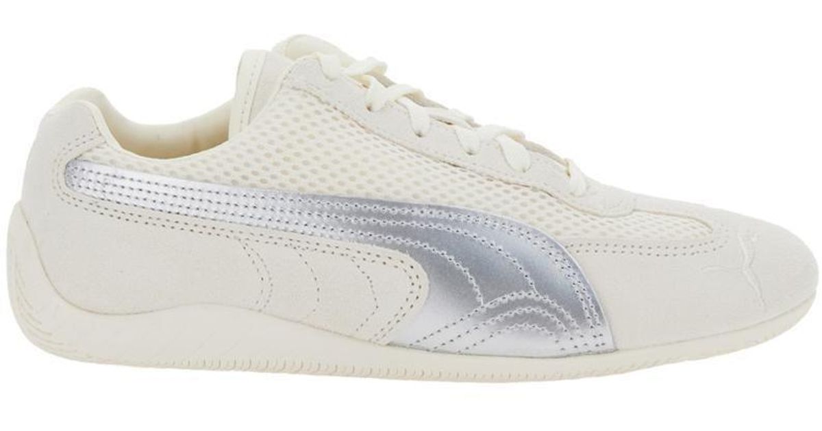 PUMA 'Speedcat' Low Top Sneakers With Logo Patch On The Tongue And ...