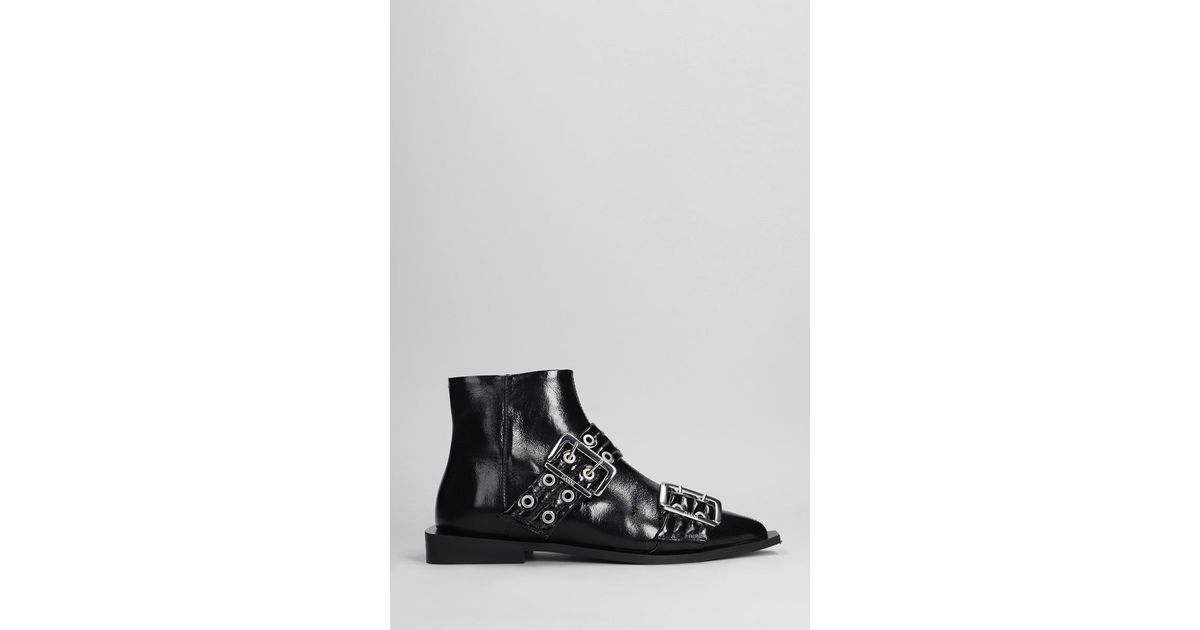 Ganni Boots in Black | Lyst