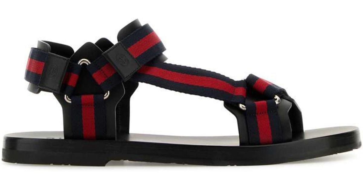 Gucci Sandals in Black for Men | Lyst