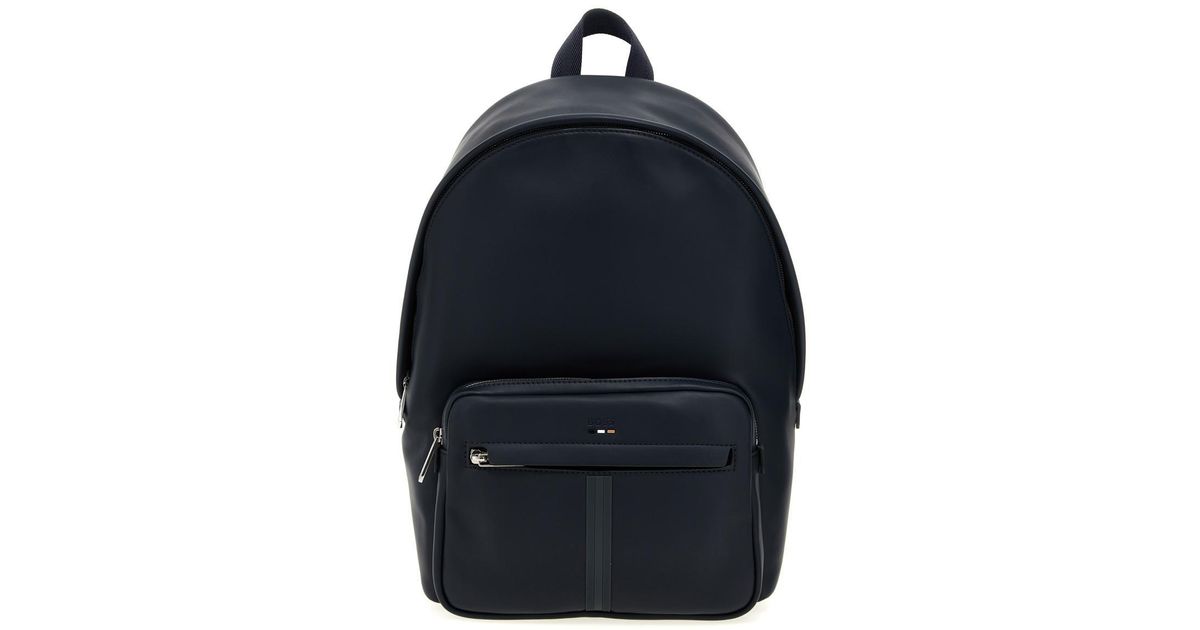 BOSS 'Ray-S' Backpack in Blue for Men | Lyst
