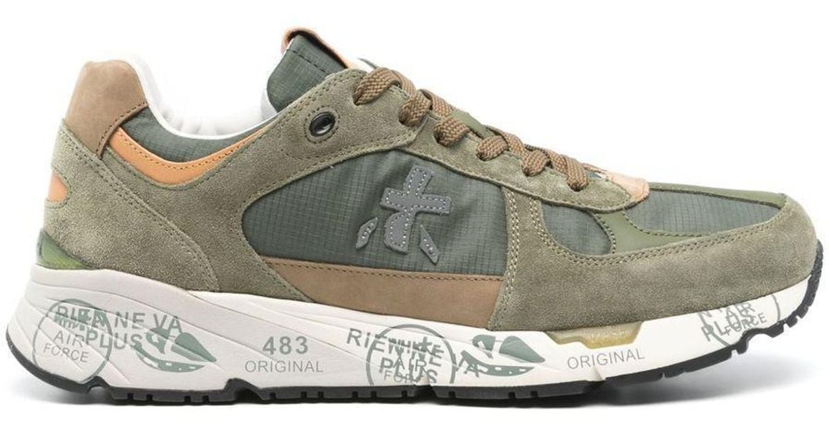 Premiata Sneakers in Green for Men | Lyst