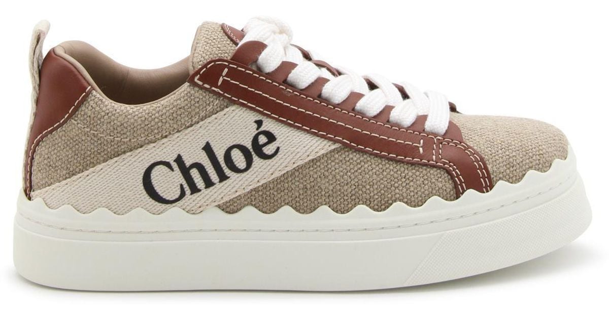 Chloé Sneakers in Brown | Lyst