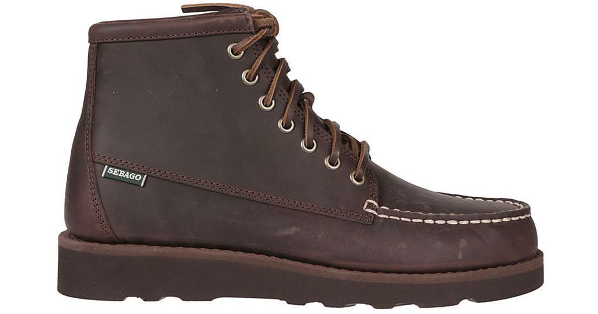 Sebago Boots in Brown for Men | Lyst