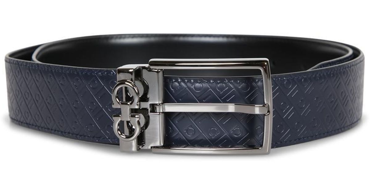 Ferragamo Belts in Grey for Men | Lyst UK