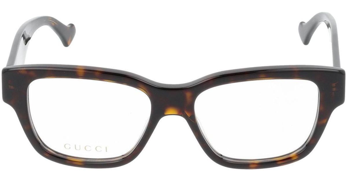 Gucci Eyeglasses in Black for Men | Lyst
