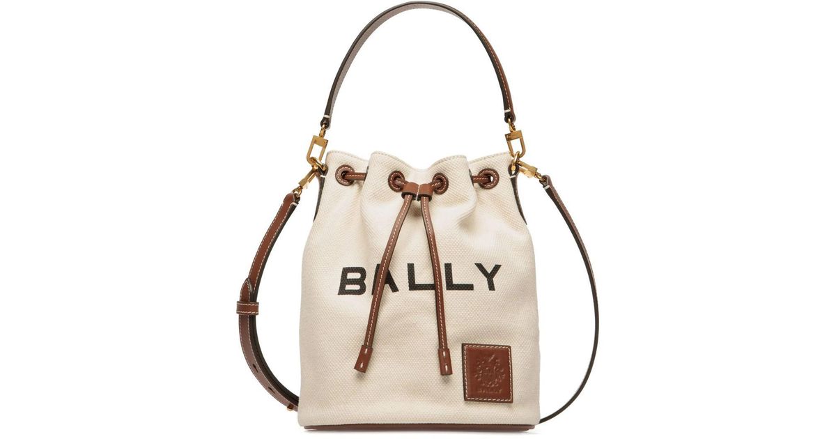 Bally Bags in Natural | Lyst