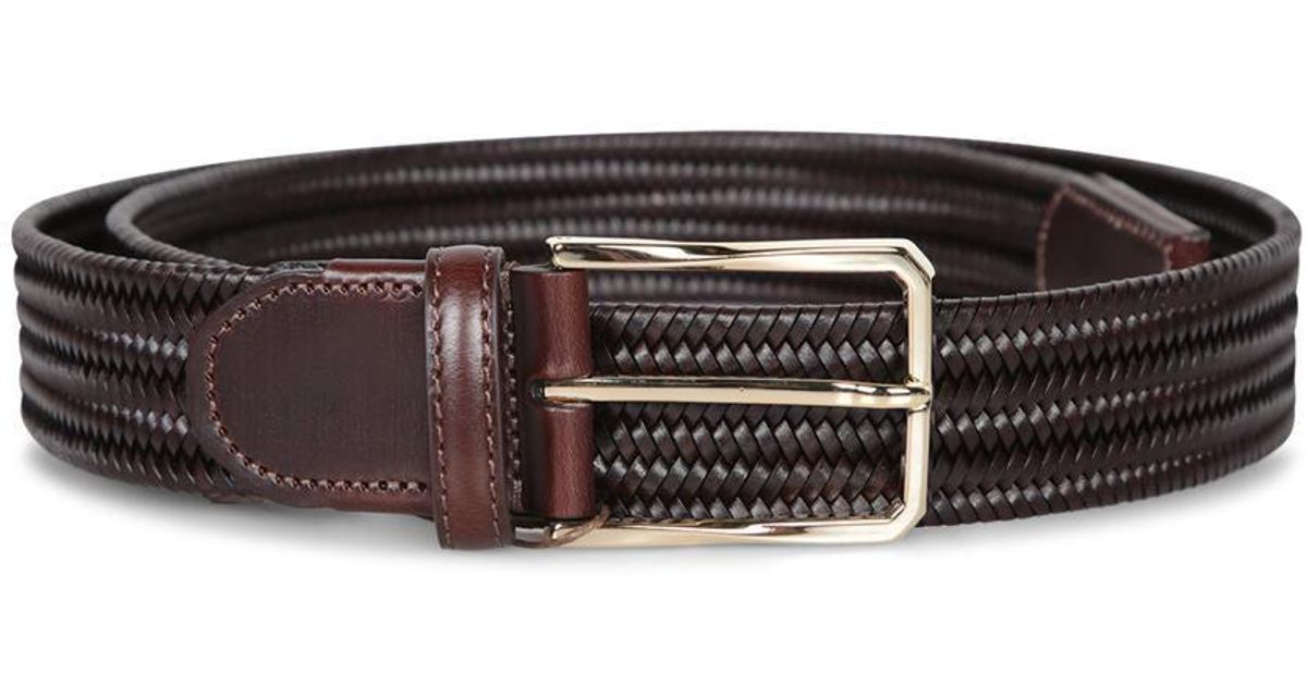 Canali Belts in Grey for Men | Lyst UK