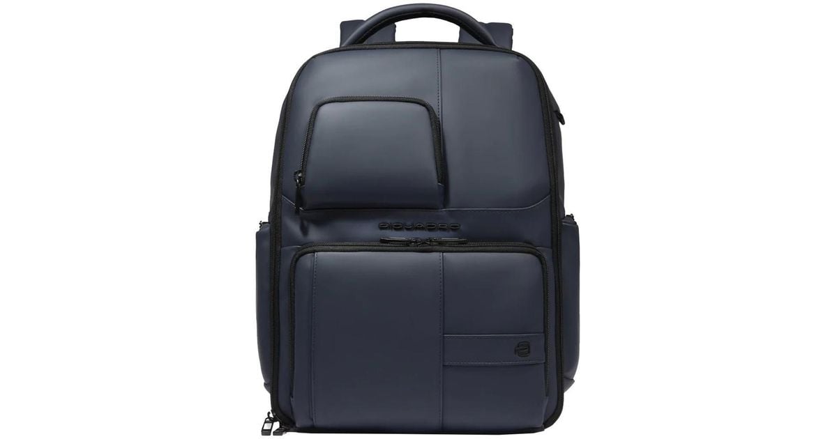 Piquadro Backpack For Pc And Ipad Bags in Blue | Lyst
