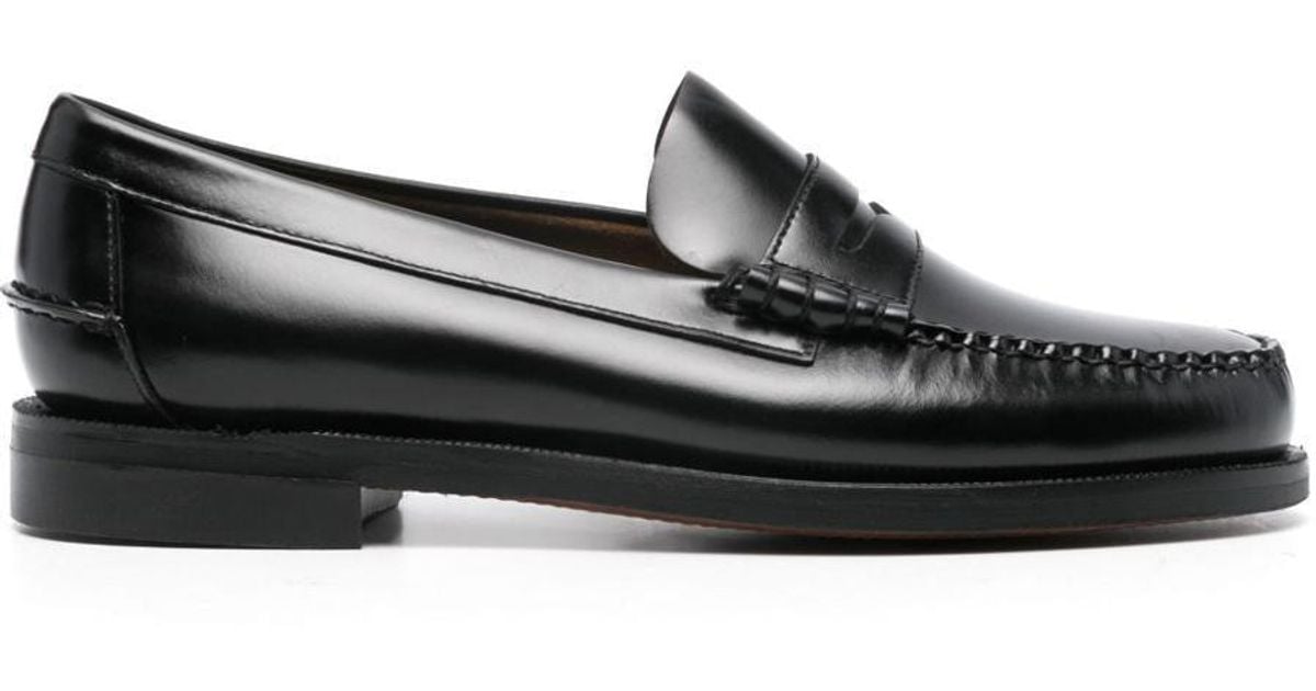Sebago Flat Shoes in Black for Men | Lyst