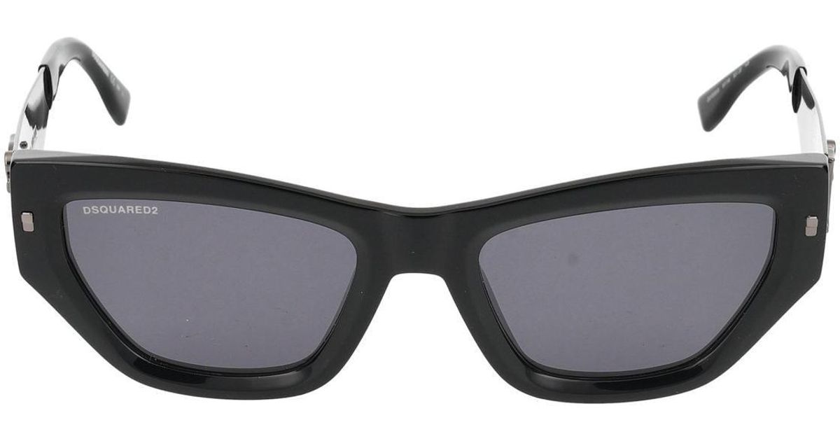 DSquared² Sunglasses in Black | Lyst UK