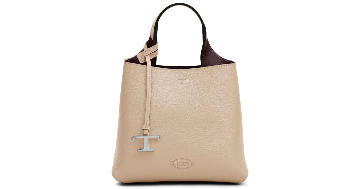 Tod's Bags in Natural | Lyst