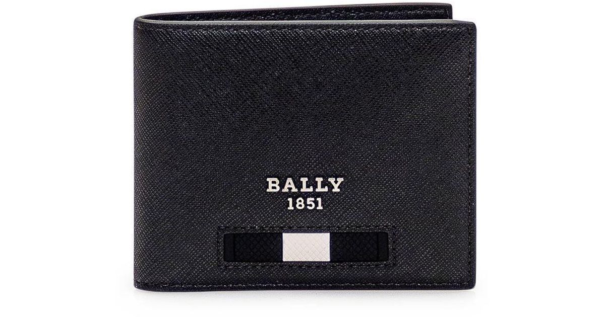 Bally Pellle Wallet in Black for Men | Lyst UK