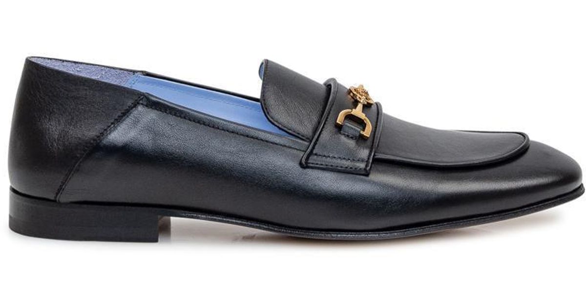 Versace Loafers in Blue for Men | Lyst