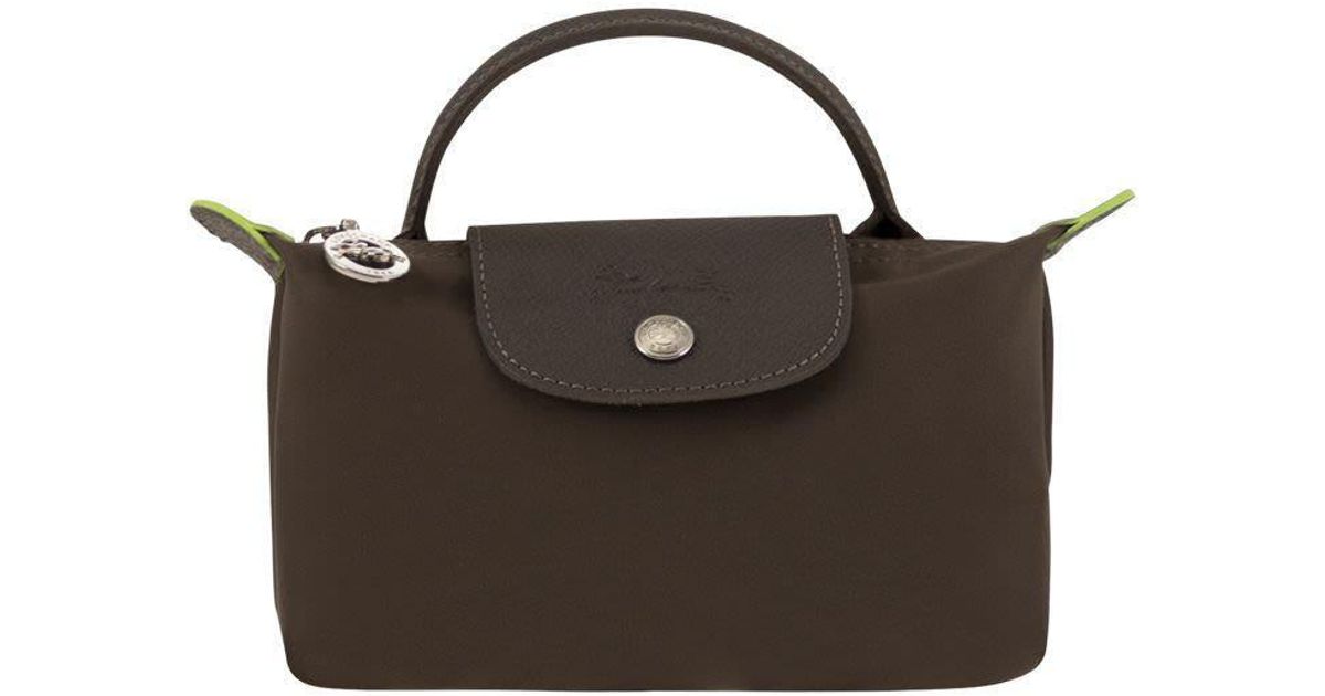Longchamp Le Pliage in Brown | Lyst UK