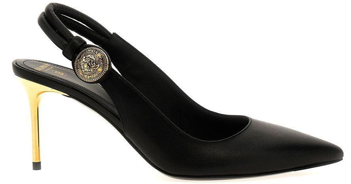 Balmain Pumps in Black | Lyst