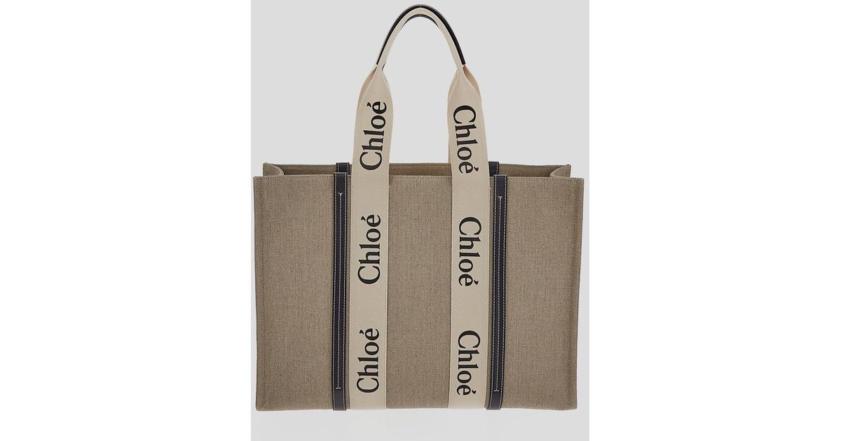 Chloé Bags in Natural | Lyst