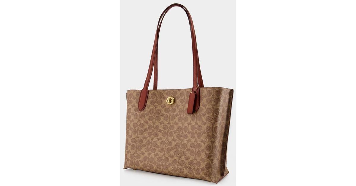 COACH Totes in Brown | Lyst