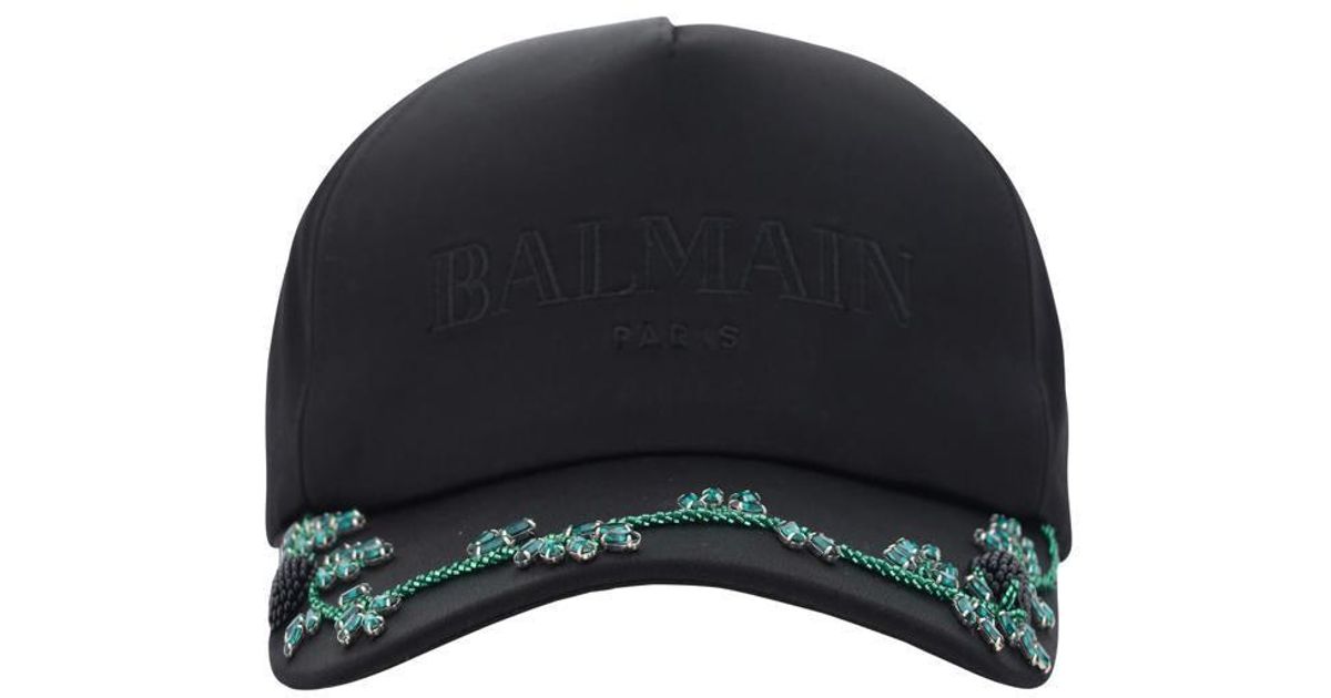 Balmain Hats in Black | Lyst