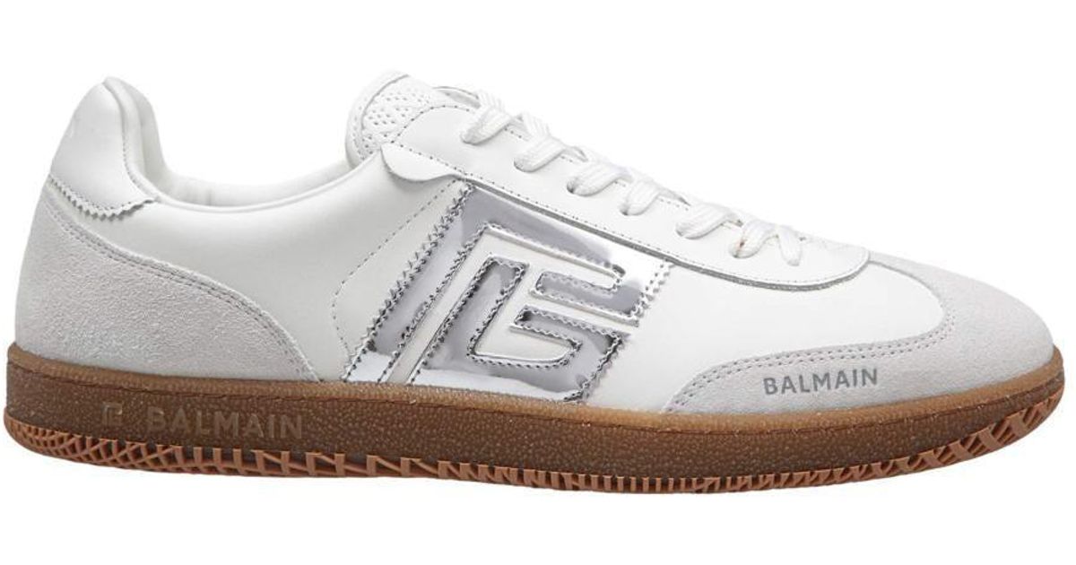 Balmain Sneakers in White for Men | Lyst