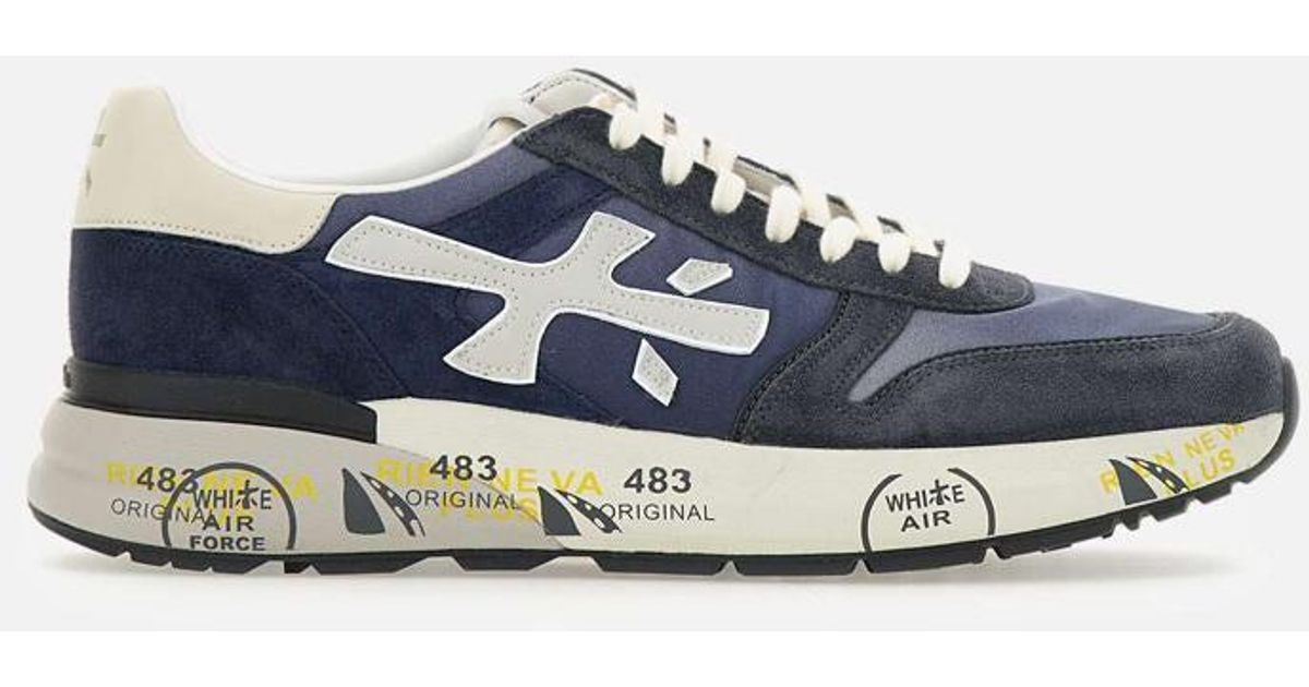 Premiata Sneakers in Blue for Men | Lyst