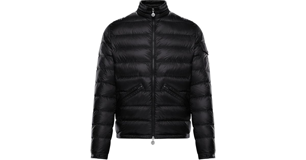 Moncler Black Down Agay Jacket for Men | Lyst