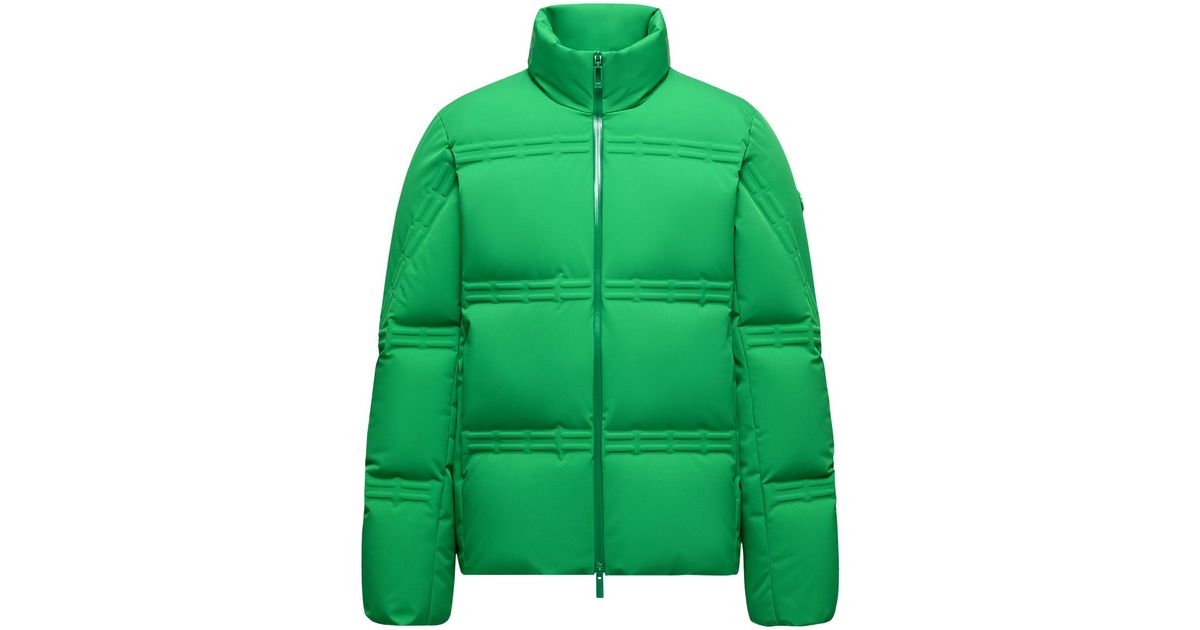 Moncler x A$AP ROCKY Rally Short Down Jacket in Green for Men | Lyst UK