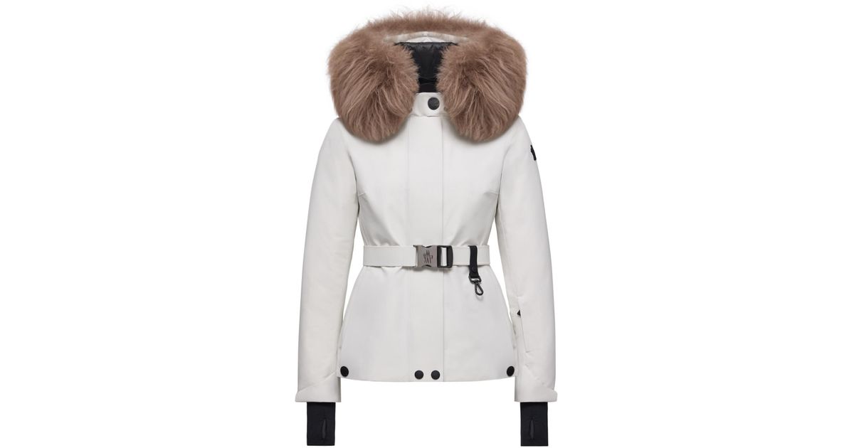 Moncler Moncler Laplance Gore-Tex Shearling-Trimmed Hooded Insulated ...