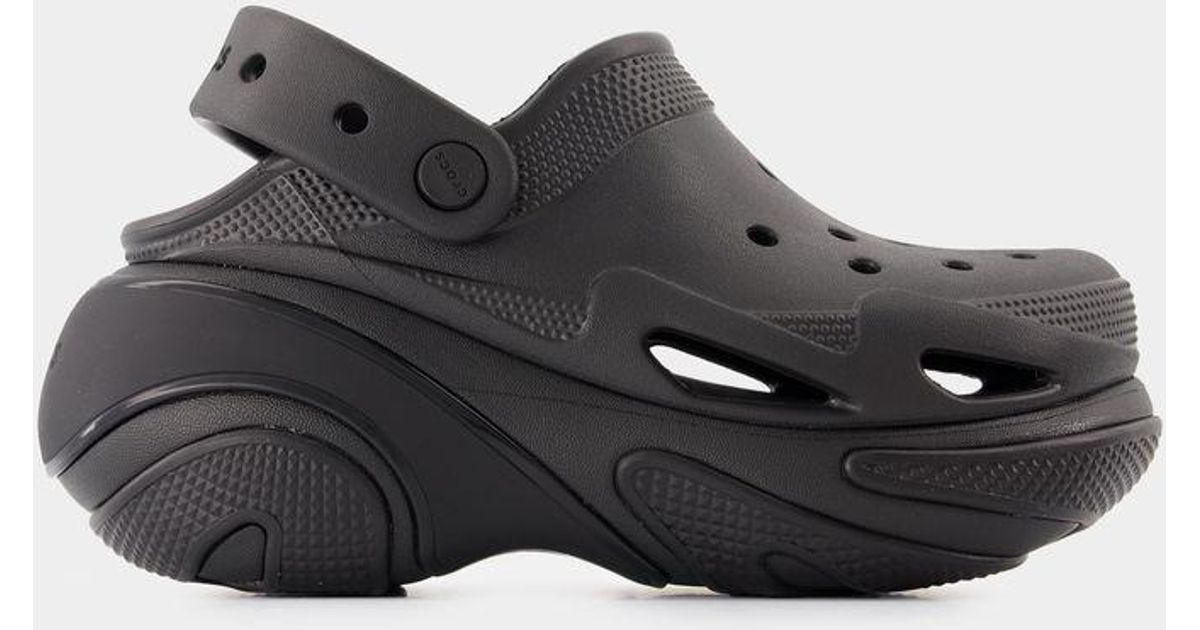 Crocs™ Bubble Crush Sandals in Black | Lyst Canada