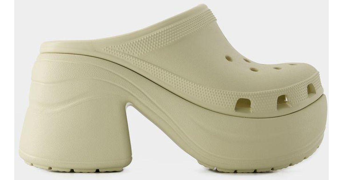 Crocs™ Siren Chain Slides in Green | Lyst