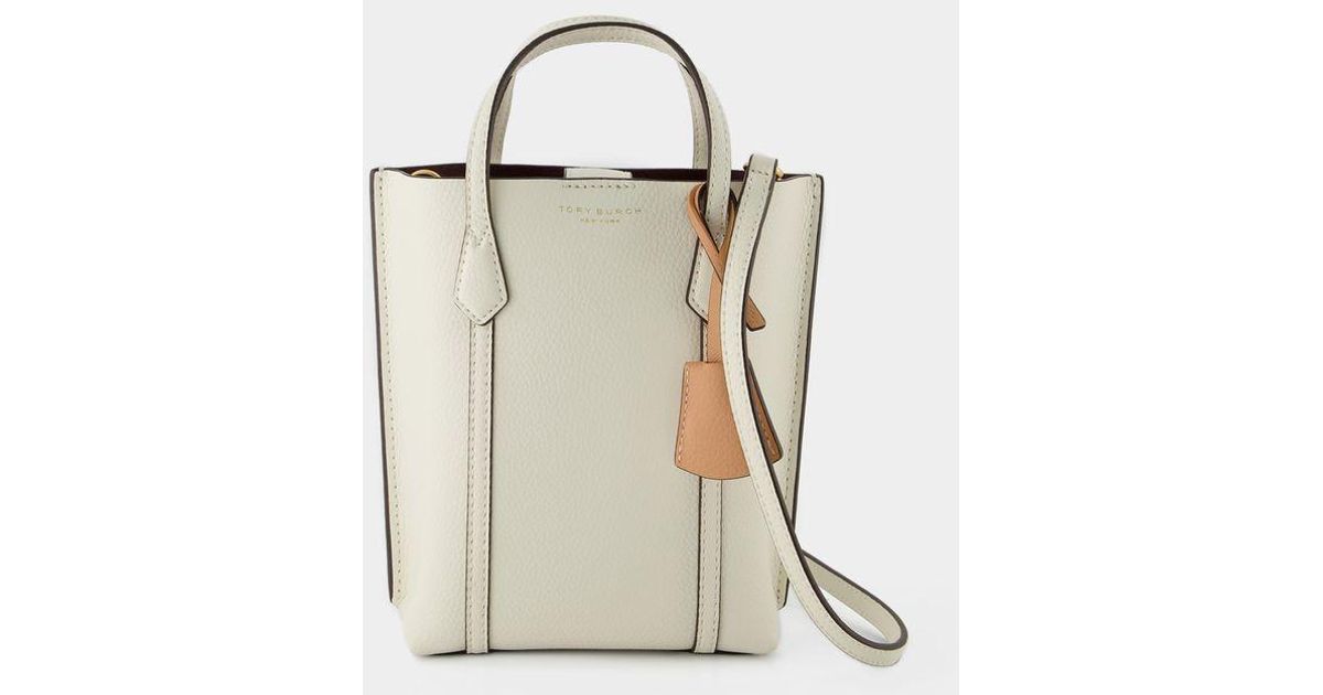 Tory Burch Perry Mini Hobo Bag in Metallic | Lyst