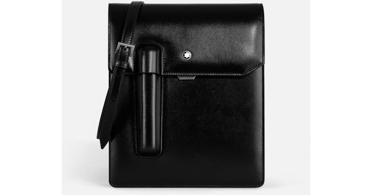 Montblanc Meisterstück Messenger With Pen Case - Cross Bodies in Black ...