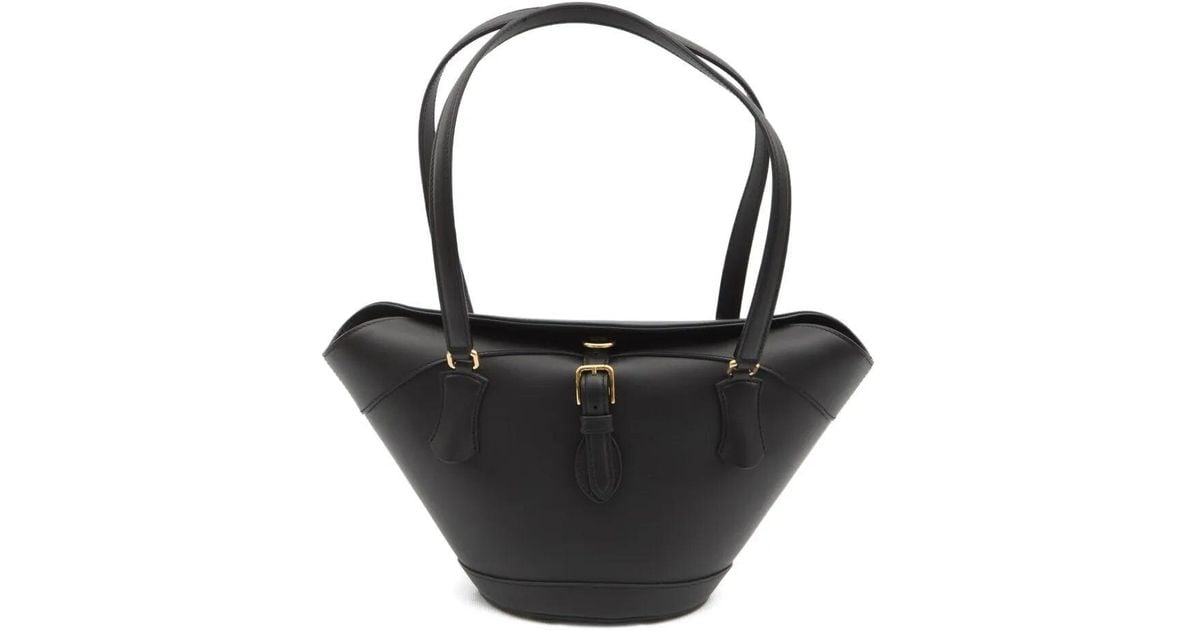 Dolce & Gabbana Capri Leather Shoulder Bag in Black | Lyst UK
