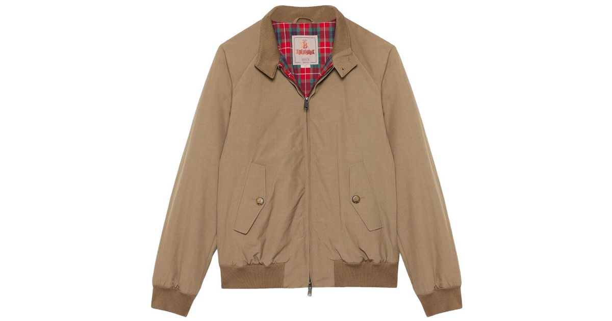 Baracuta G9 Thermal Padded Jacket in Brown for Men | Lyst UK