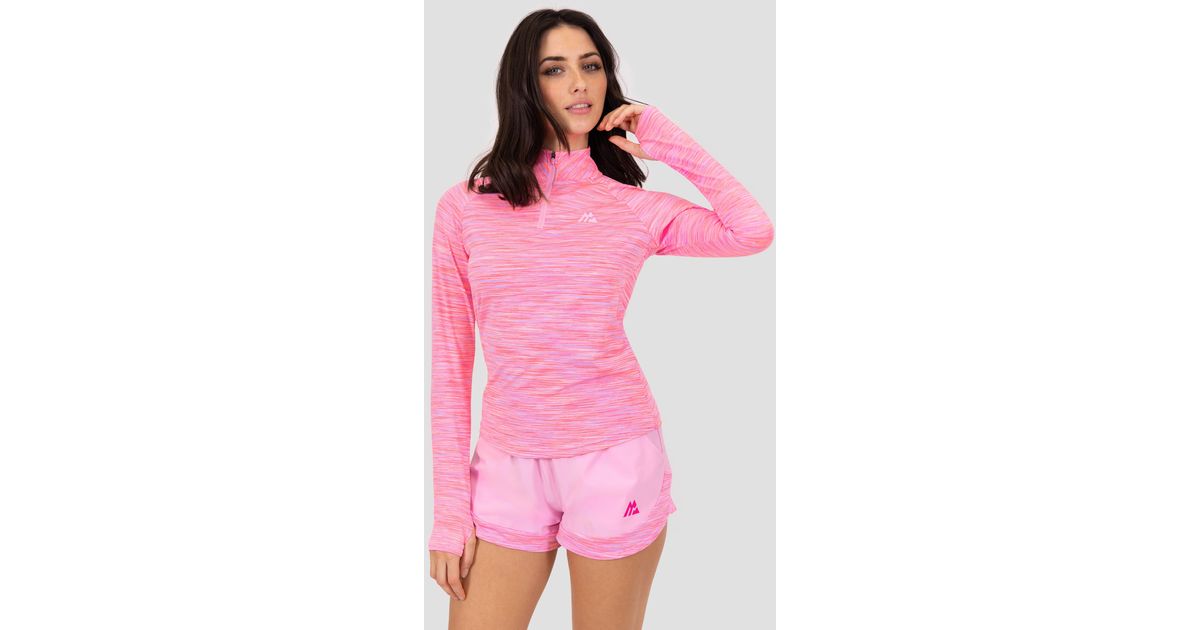 MONTIREX Trail 1/4 Zip in Pink | Lyst UK