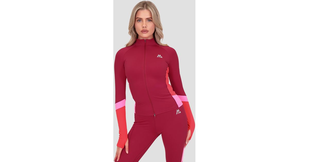 MONTIREX Power Panelled 2.0 Full Zip in Red | Lyst UK