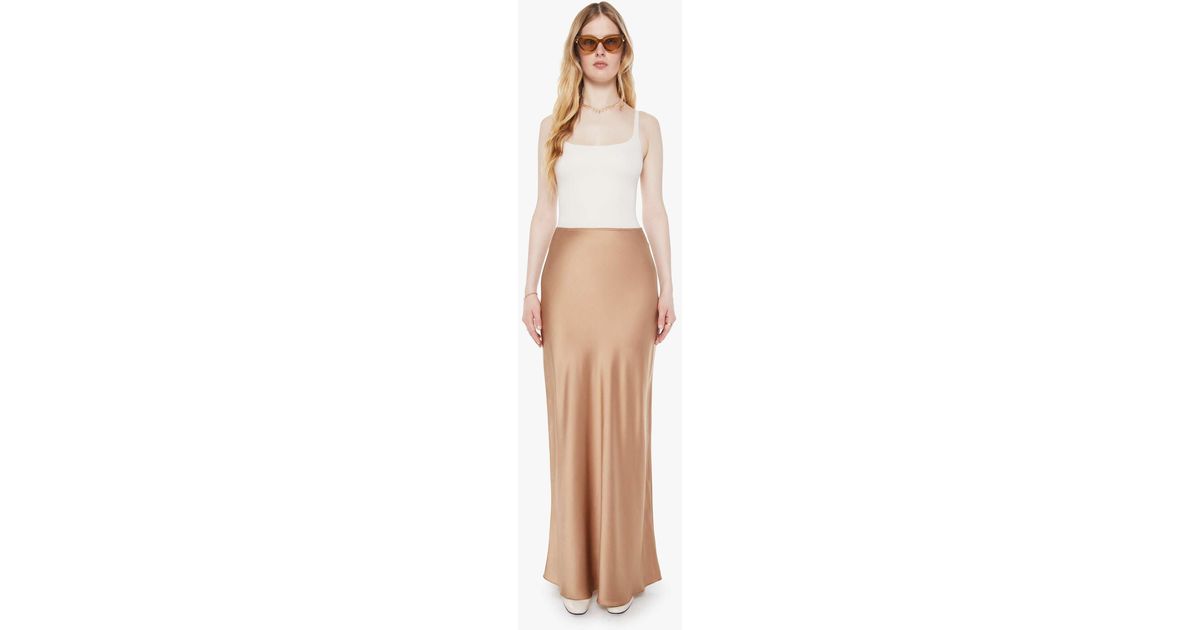 SABLYN Grace Scallop Trim Maxi Skirt in White | Lyst