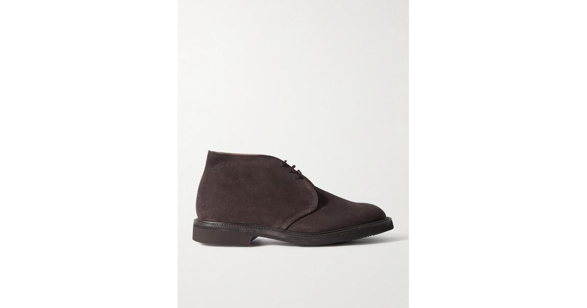 Tricker's Aldo Suede Chukka Boots in Brown for Men | Lyst UK