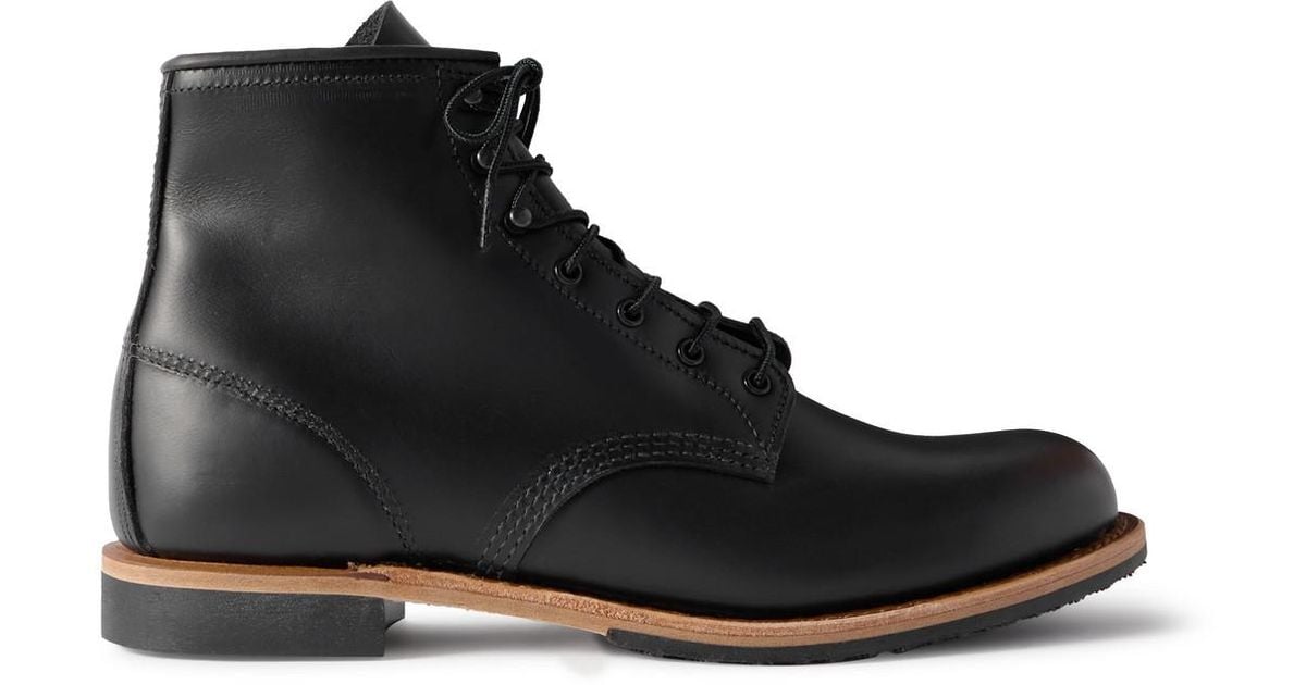 Red Wing 9423 Beckman Excalibur Leather Boots in Black for Men | Lyst