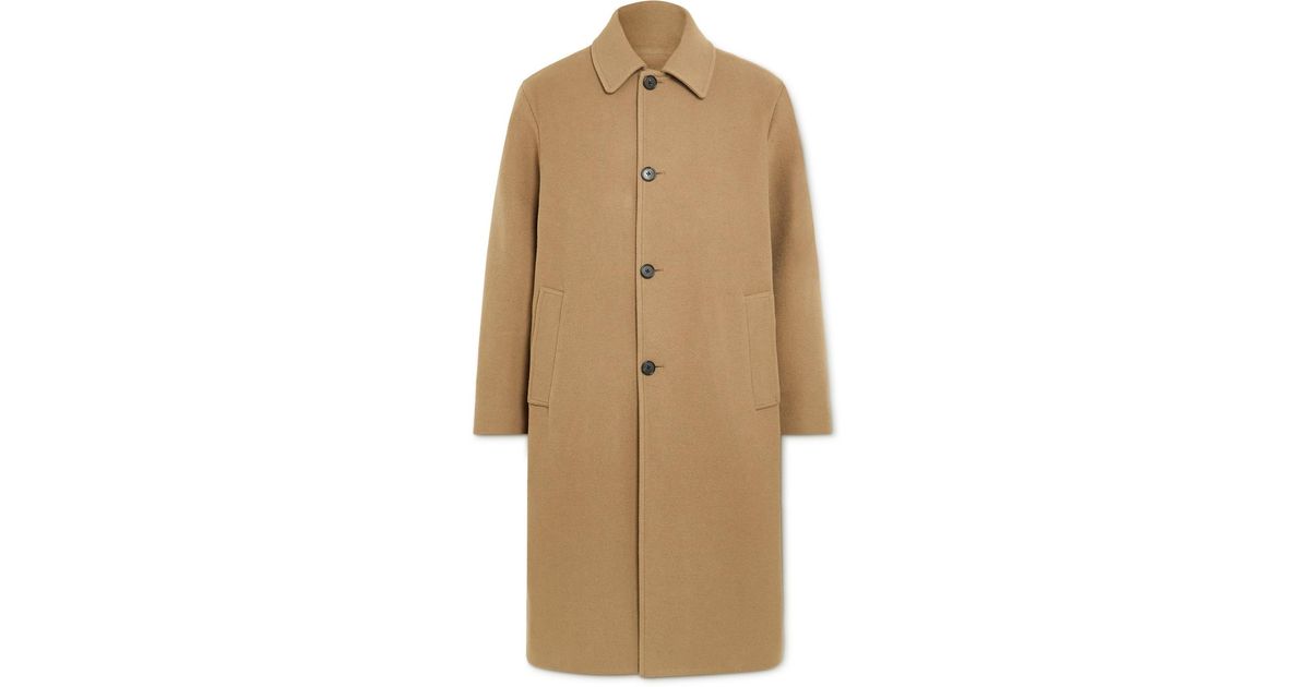 SSAM Karl Cashmere Overcoat in Brown for Men - Lyst