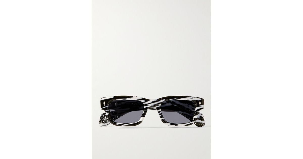 Jacques Marie Mage Jeff Goldblum Jeff Rectangular-Frame Zebra-Print ...