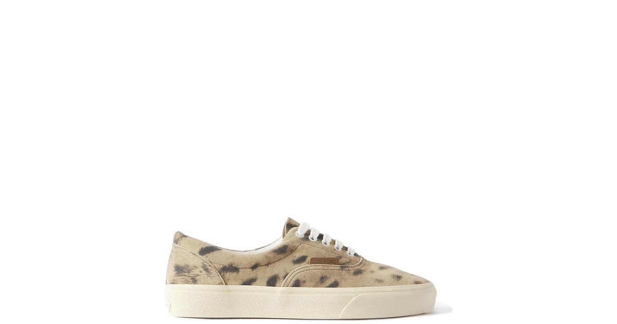 Tom Ford Jude Cheetah-Print Suede Sneakers in Natural for Men | Lyst
