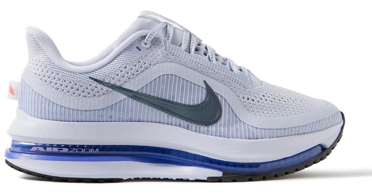Nike Pegasus Premium Rubber-Trimmed Mesh Running Sneakers in Blue for ...