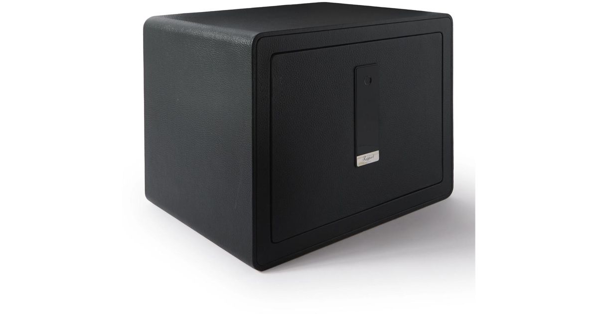 Rapport Savoy Leather-Wrapped Cedar Watch Winder in Black for Men | Lyst