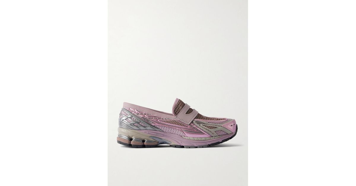 New Balance 1906 Mesh Penny Loafers in Brown for Men | Lyst UK