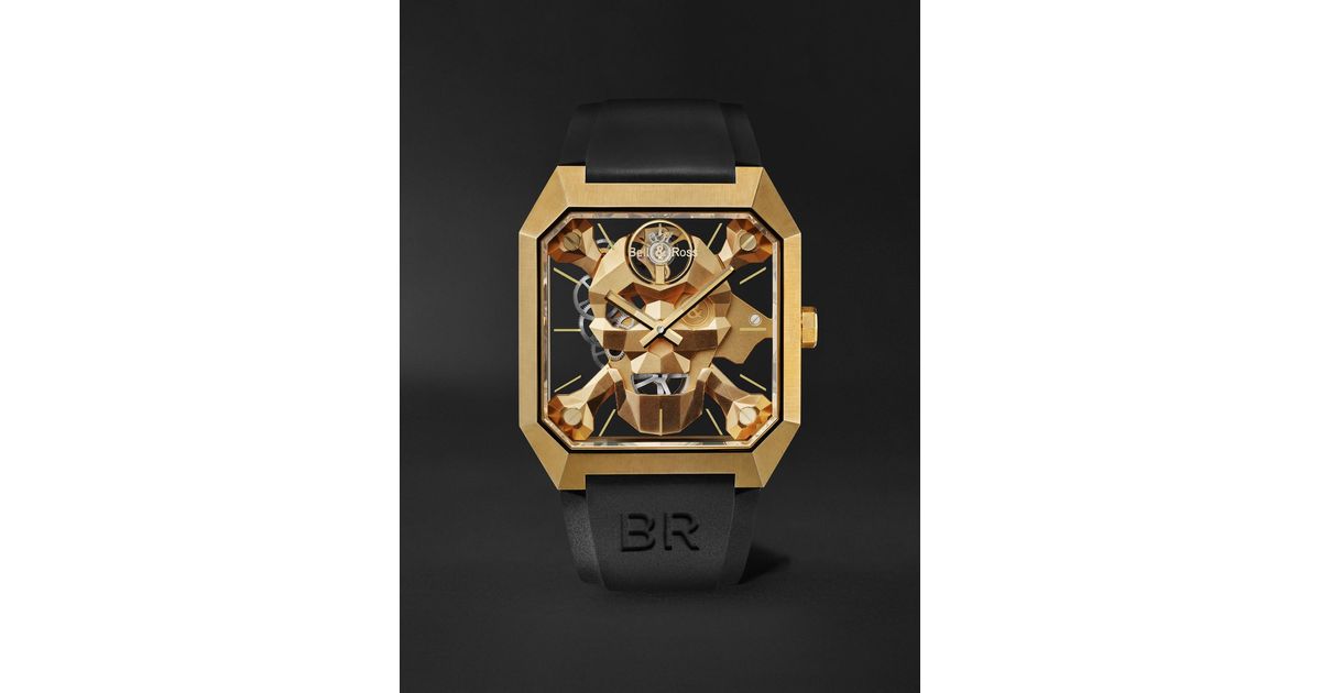 Bell & Ross Br 01 Cyber Skull Limited Edition Hand-Wound 45Mm Bronze ...