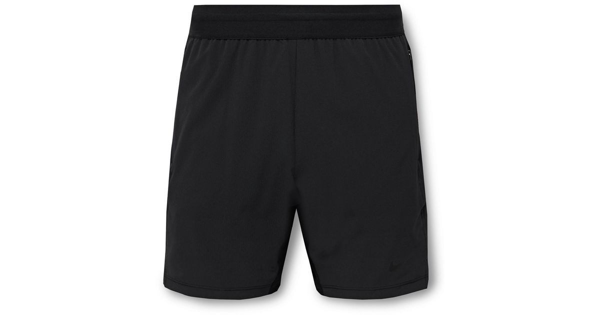 Nike Flex Rep 4.0 Straight-Leg Mesh-Panelled Dri-Fit Ripstop Shorts in ...