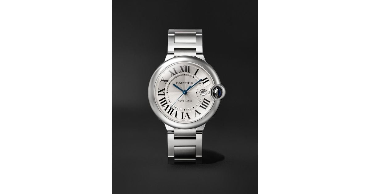 Cartier Ballon Bleu De Automatic 42Mm Stainless Steel Watch, Ref. No ...