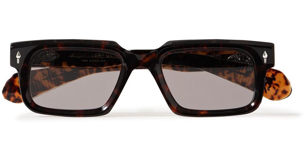 Jacques Marie Mage Last Frontier Vi Belvedere Rectangular-Frame Acetate ...