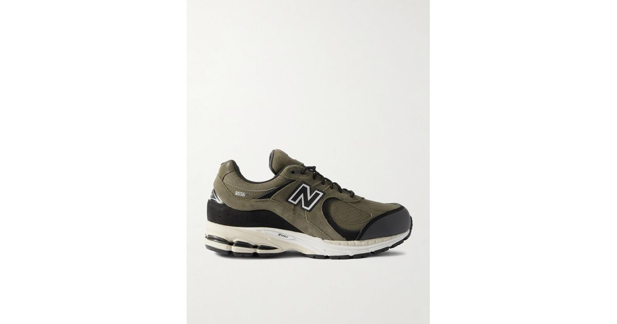 New Balance 2002Rx Rubber-Trimmed Suede And Gore-Tex Ripstop Sneakers ...